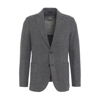 Circolo 1901 Homme, Vestes, Gris, Taille: M Blazer Gris Aw24 V&ecirc;tements Homme