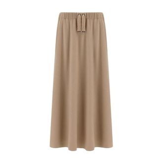 Herno Resort Midi Rock - - Skirts - Damen - Beige - S