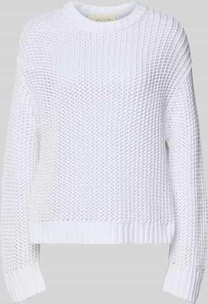 Juvia Sweatshirt in Loch-Strick-Optik