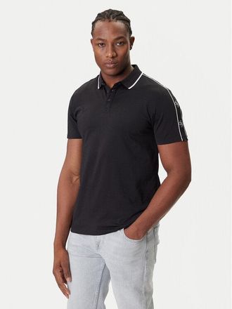 Guess Poloshirt M4YP40 KARS0 Schwarz Regular Fit