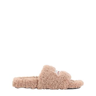Balenciaga Furry Slide - - Shoes - Damen - Beige - 40 EU