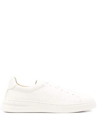 Henderson Baracco baskets en cuir - Blanc