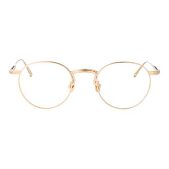 Matsuda Homme, Accessoires, Jaune, Taille: 47 MM Lunettes Optiques