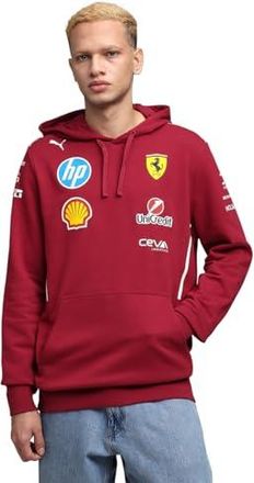 Puma Scuderia Ferrari F1 Hoodie Équipe Enfant 2025 - Rouge - Taille : 140