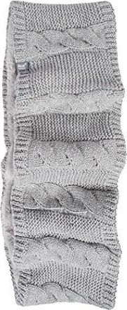 Heat Holders Femme Tricot Grand Echarpe Tube Snood avec Doublé Polaire (One size, Light Grey (Infinity))