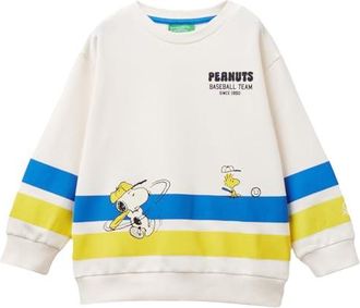 Benetton Maillot G/C M/L 3j68g10ex survêtement, Blanc, 12 Mois Enfants et Adolescents