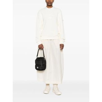 Moncler Womens Padded Bucket Bag Black Polyamide; Filling: Down