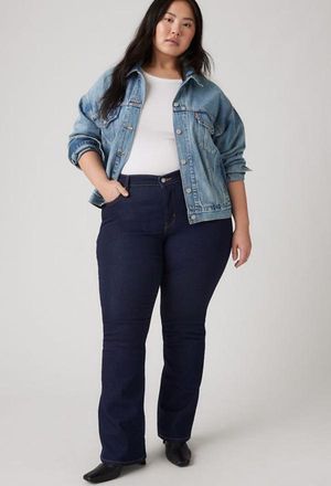 Levi's Jean 315 Galbant Bootcut (grandes Tailles) - Femme - Bleu / Darkest Sky - 14M