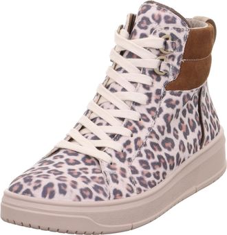 Legero Damen Sneaker REJOISE Frauen Schn&uuml;rschuhe,Schn&uuml;rer,Halbschuhe,Stra&szlig;enschuhe,Business,Freizeit Weite: G (WMS), Panther (Mehrfarbig) (180), 37.5 EU