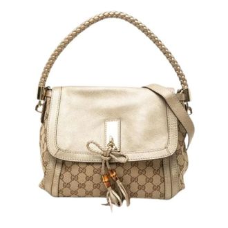 Gucci Pre-owned Bella Satchel - Femme - Pre-owned - Beige - Taille: ONE Size