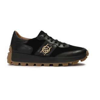 Kazar Schwarze Sneakers mit kontrastierender Sohle - - Shoes - Damen - Schwarzk - 38 EU