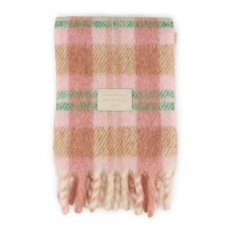 Acne Studios Echarpe en laine m&eacute;lang&eacute;e