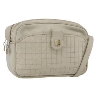 Celine Pre-owned Leder Crossbody-Tasche - - Pre-owned - Damen - Grau - ONE SIZE