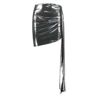 Magda Butrym Femme, Jupes, Gris, Taille: 36 FR Jupe fourreau drap&eacute;e