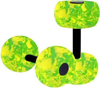 Generic Pool Exercise Water Weights, 2 Pieces Pool Hanteln, EVA Foam, Strength Training Equipment for Swimming, Freizeit, Travel, Spa, Club Classes, and Divin