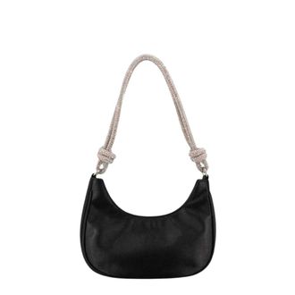 Twentyfourhaitch Femme, Sacs, Noir, Taille: ONE Size Nahid Satin Bag