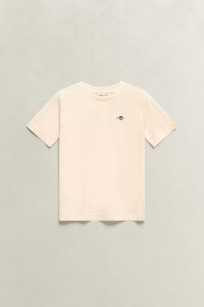 GANT Kinder Shield T-Shirt (110/116) CREAMED Wei&szlig;