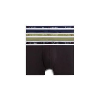 Tommy Hilfiger Lot de 3 boxers &agrave; logo en coton m&eacute;lang&eacute;