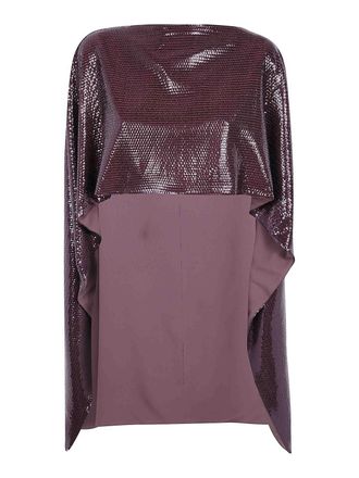 Alberta Ferretti Cape - Braun