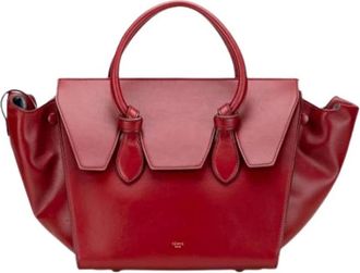 Celine Pre-owned Tie Tote - Femme - Pre-owned - Rouge - Taille: ONE Size