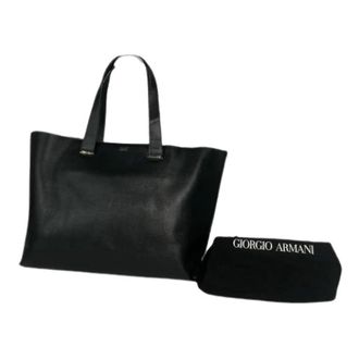 Armani Pre-owned Vintage Shopper Bag - - Pre-owned - Damen - Schwarzk - ONE SIZE