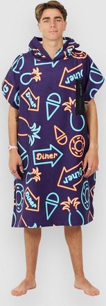 After Tech Pocket Surf Poncho neon