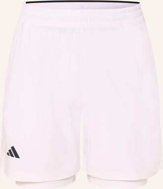 adidas 2-In-1-Tennisshorts Tennis Climacool weiss