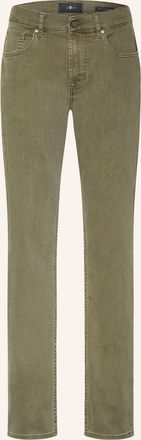 7 For All Mankind Jeans The Straight 34 Slim Fit gruen