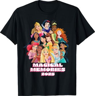 Disney Princess Friend Family Matching Magical Memories 2025 T-Shirt