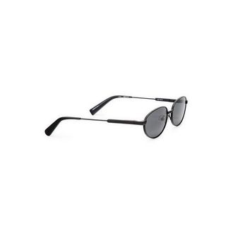 Jacquemus Lunettes de soleil Alba &agrave; monture m&eacute;llalique