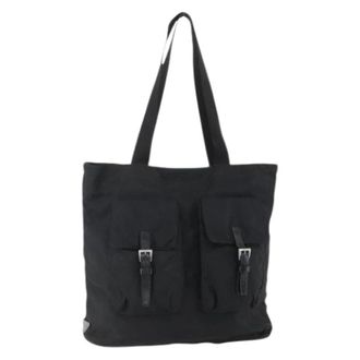 Prada Pre-owned Vintage Nylon Tote Bag - - Pre-owned - Damen - Schwarzk - ONE SIZE