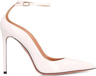 Aquazzura Love Affair Pumps mit Knöchelriemen 105mm - Nude