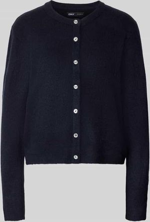 Only Loose Fit Strickjacke mit Rundhalsausschnitt Modell SIMONI