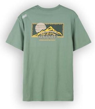 Oxbow Tee-shirt manches courtes SUMMIT Hiver 2025 Manches courtes, Col rond, Motif sur le dos