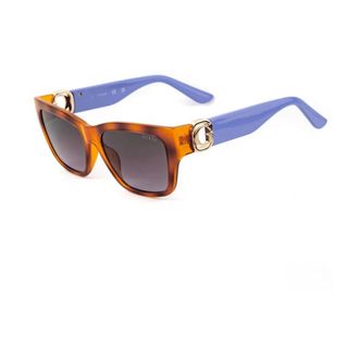 Guess Femme, Accessoires, Brun, Taille: ONE Size Lunettes de soleil carr&eacute;es &agrave; monture en r&eacute;sine