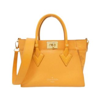 Louis Vuitton Pre-owned On My Side Calf Handbag - - Pre-owned - Damen - Orange - ONE SIZE