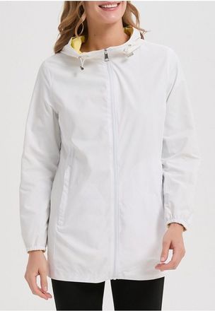 Kebello Parka Mi Longue Blanc F