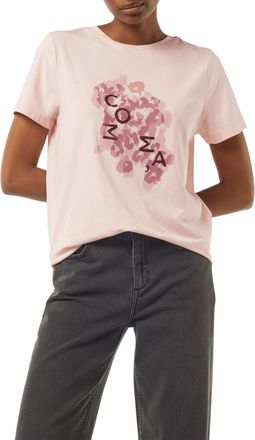 Comma T-Shirt mit Artwork