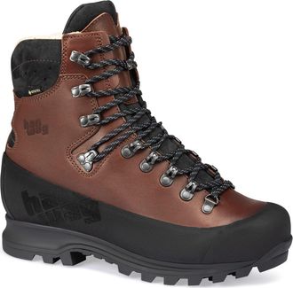 Hanwag Herren Alaska Pro Wide GTX Trekkingstiefel - 7/40.5 Wide Leisten - GORE-TEX - Schwarz