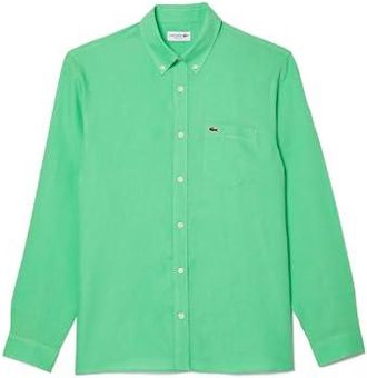 Lacoste Chemise ch5692 001 Blanc 44