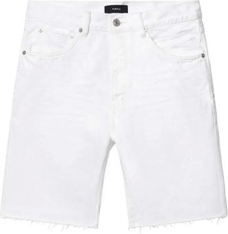 Purple Homme, Shorts, Blanc, Taille: W36 P059 Worn Vintage Shorts