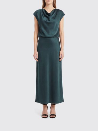 Vince Robe VINCE Femme couleur Vert