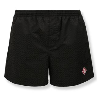 Casablanca Homme, Maillots de bain, Noir, Taille: XL Monogram Jacquard Swim Shorts