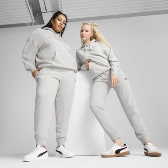 Puma ESS Small No. 1 Logo Jogginghose Damen, Kleidung, Grau, XS