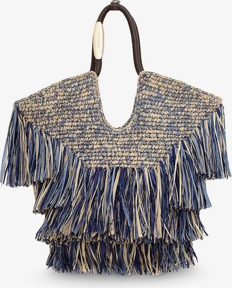 Zimmermann Goldentime raffia handbag - ZIMMERMANN - gender_Woman