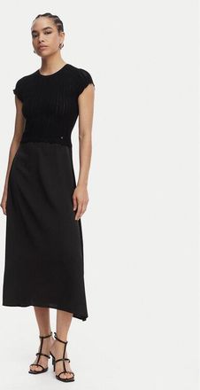 HUGO BOSS Coctailkleid C_Ficella 50559806 Schwarz A-Line Fit