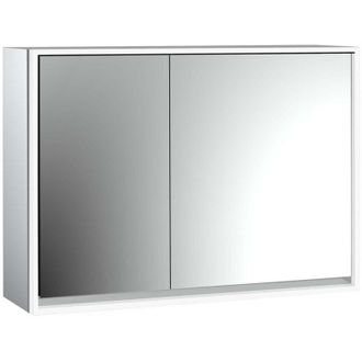 Emco Loft Lichtspiegelschrank, 1000mm, 2 T&uuml;ren, Aufputzmodell, - Emco