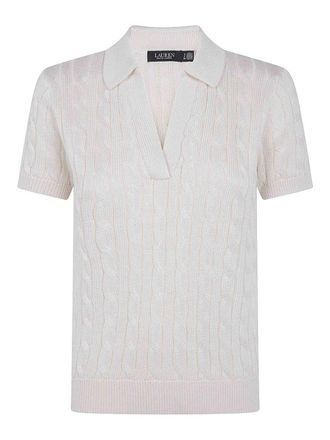 Lauren Ralph Lauren Pull Col Rond - Blanc