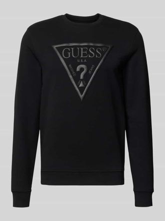 Guess Regular Fit Sweatshirt mit Logo-Detail Modell Audley