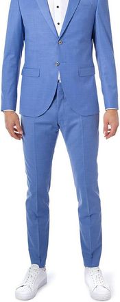 Joop Herren Hose blau Wolle